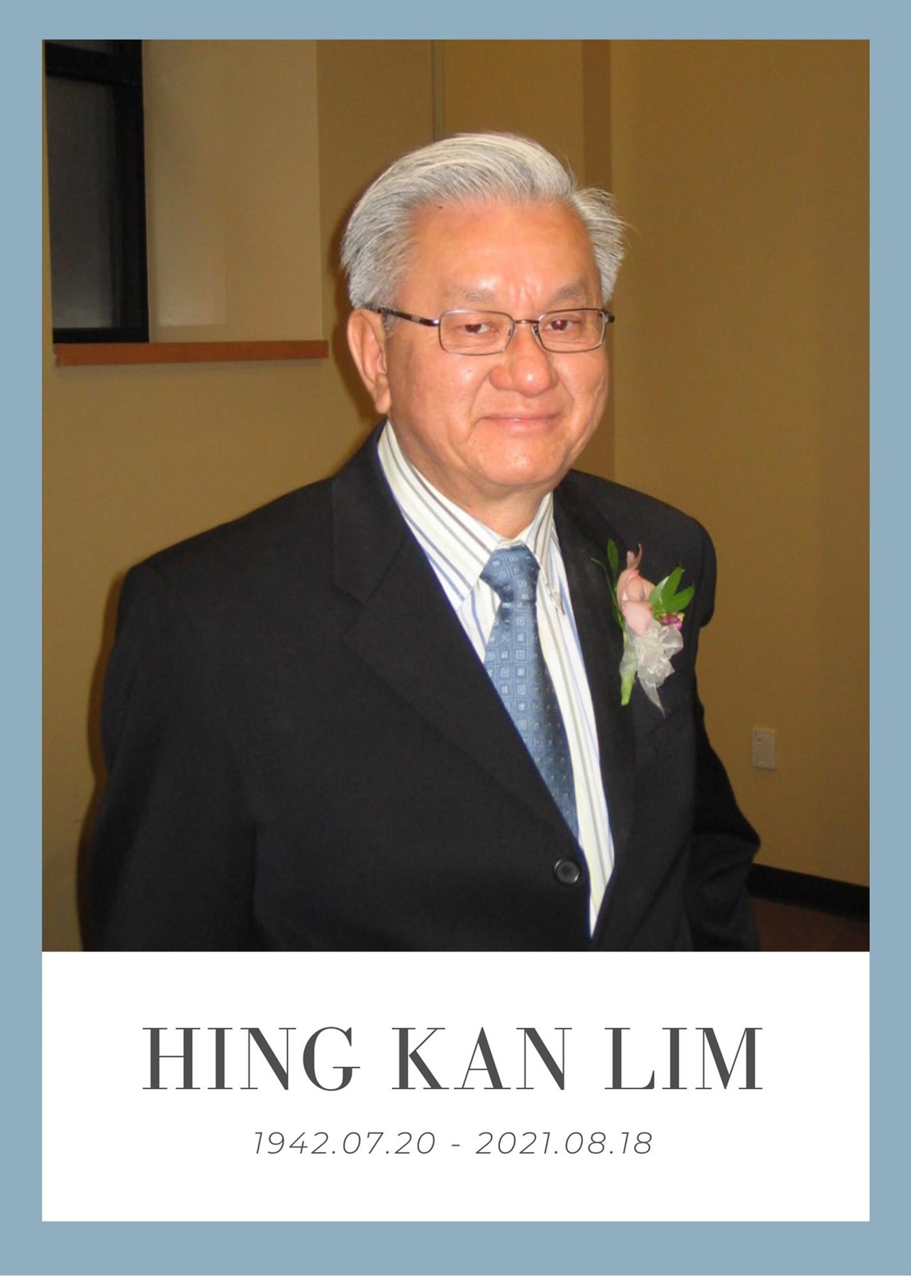 Hing Kan Lim Obituary - Verdun, QC