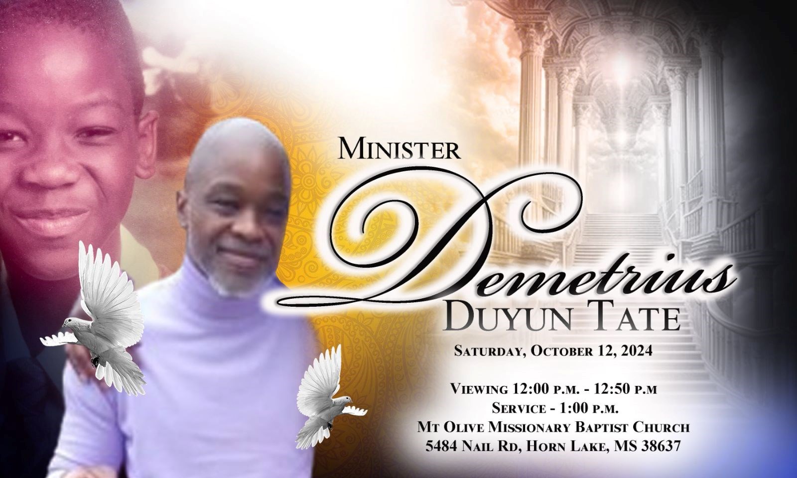 Demetrius Tate Obituary - Memphis, TN