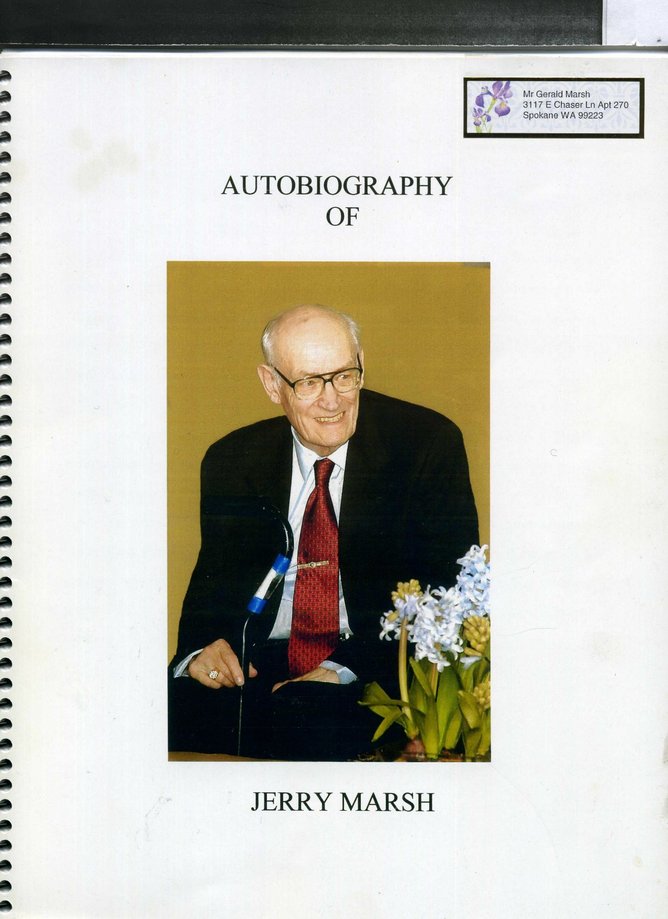 Gerald David Marsh Obituary - Spokane, WA