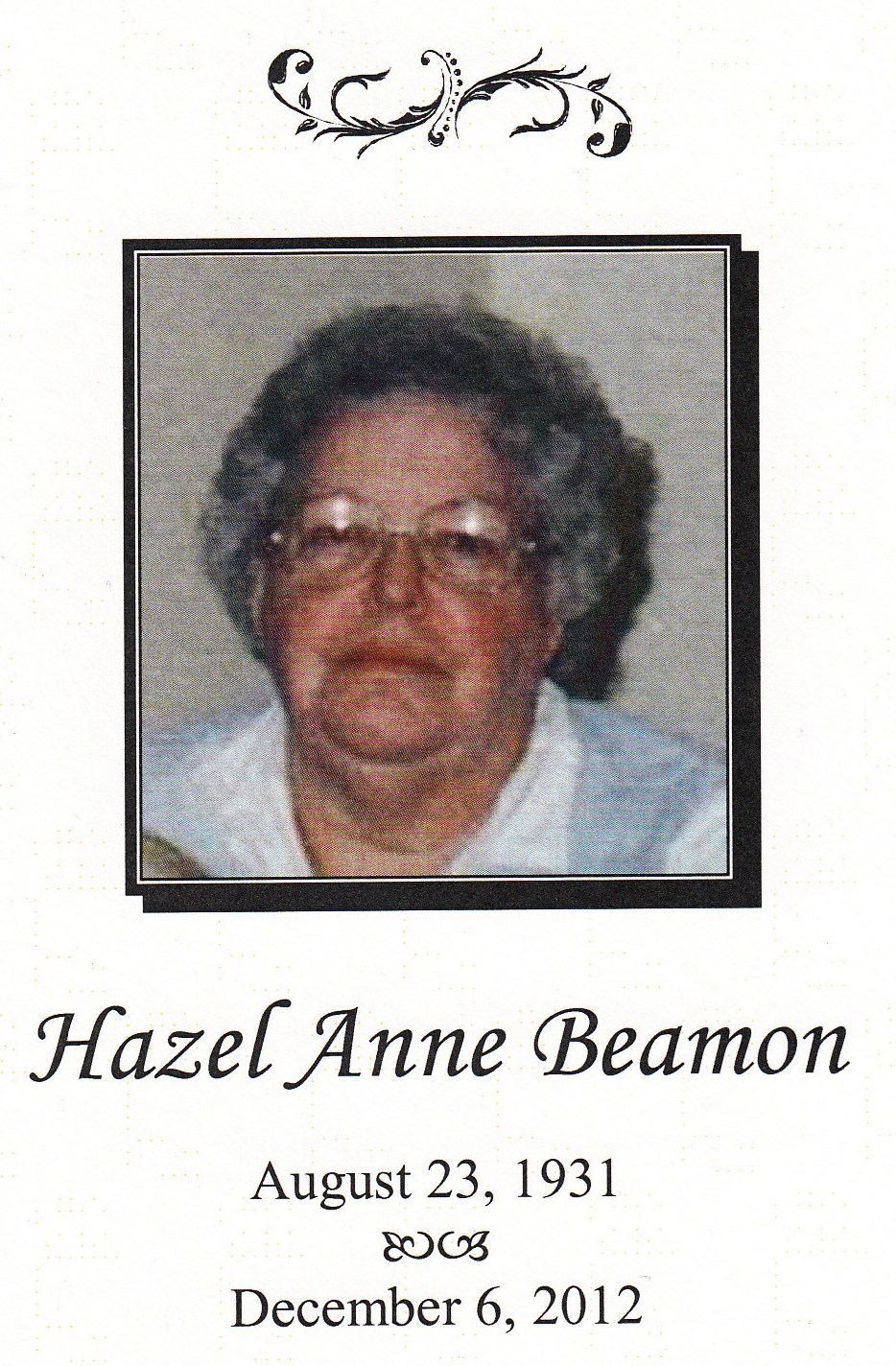Hazel Beamon Obituary - Houston, TX