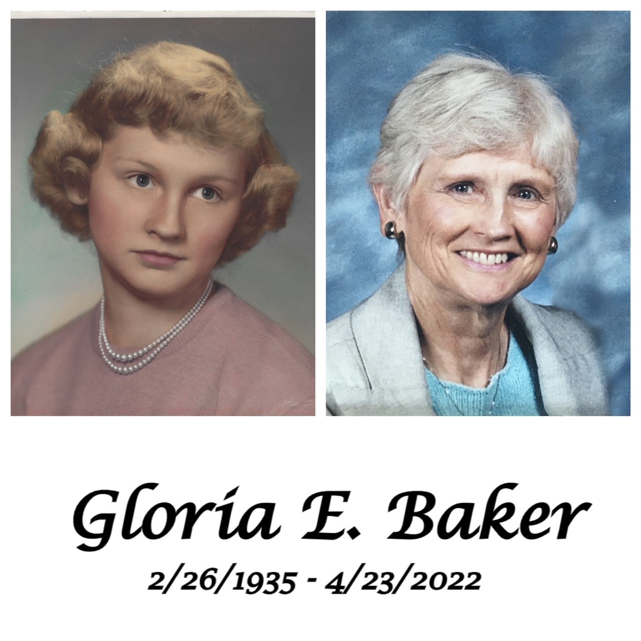 Gloria Edith Baker Obituary - Spokane Valley, WA