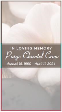 Paige Crow Obituary - Tucson, AZ