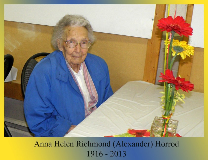 Helen Horrod Obituary - Chilliwack, BC