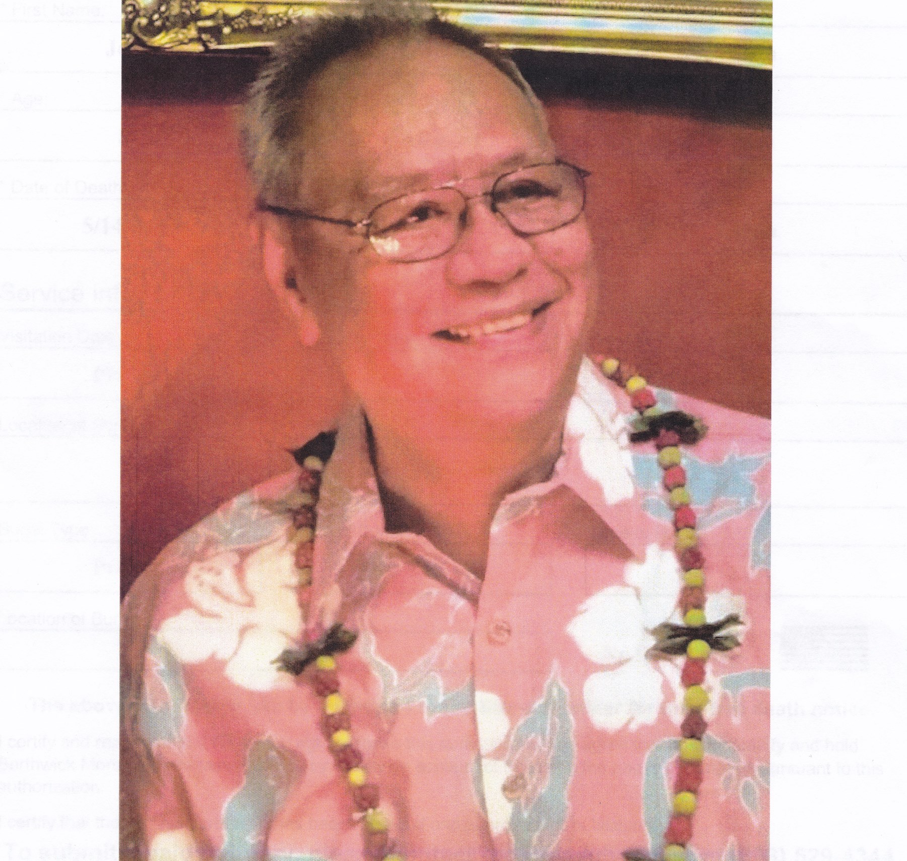 John Yuen Obituary - Honolulu, HI