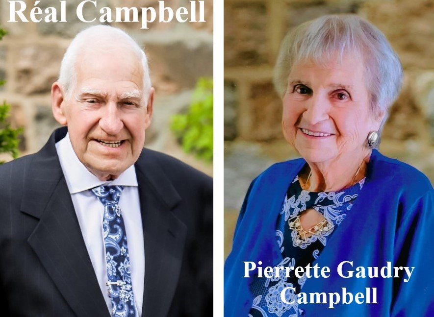 Pierrette Gaudry Campbell et Réal Campbell Obituary - Brossard, QC