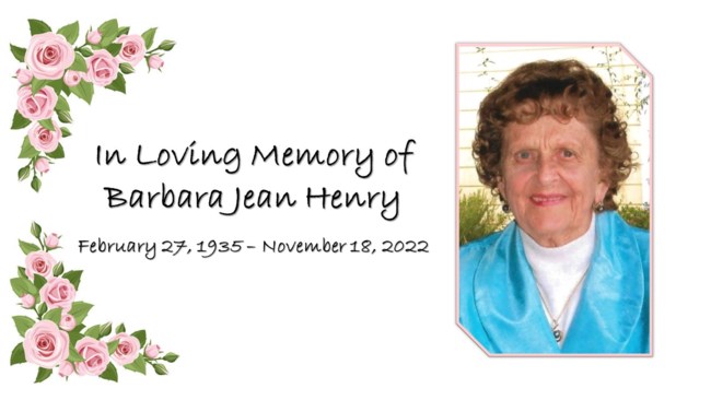 Barbara Henry Obituary - Oceanside, CA Barbara Henry Obituary - Oceanside, CA