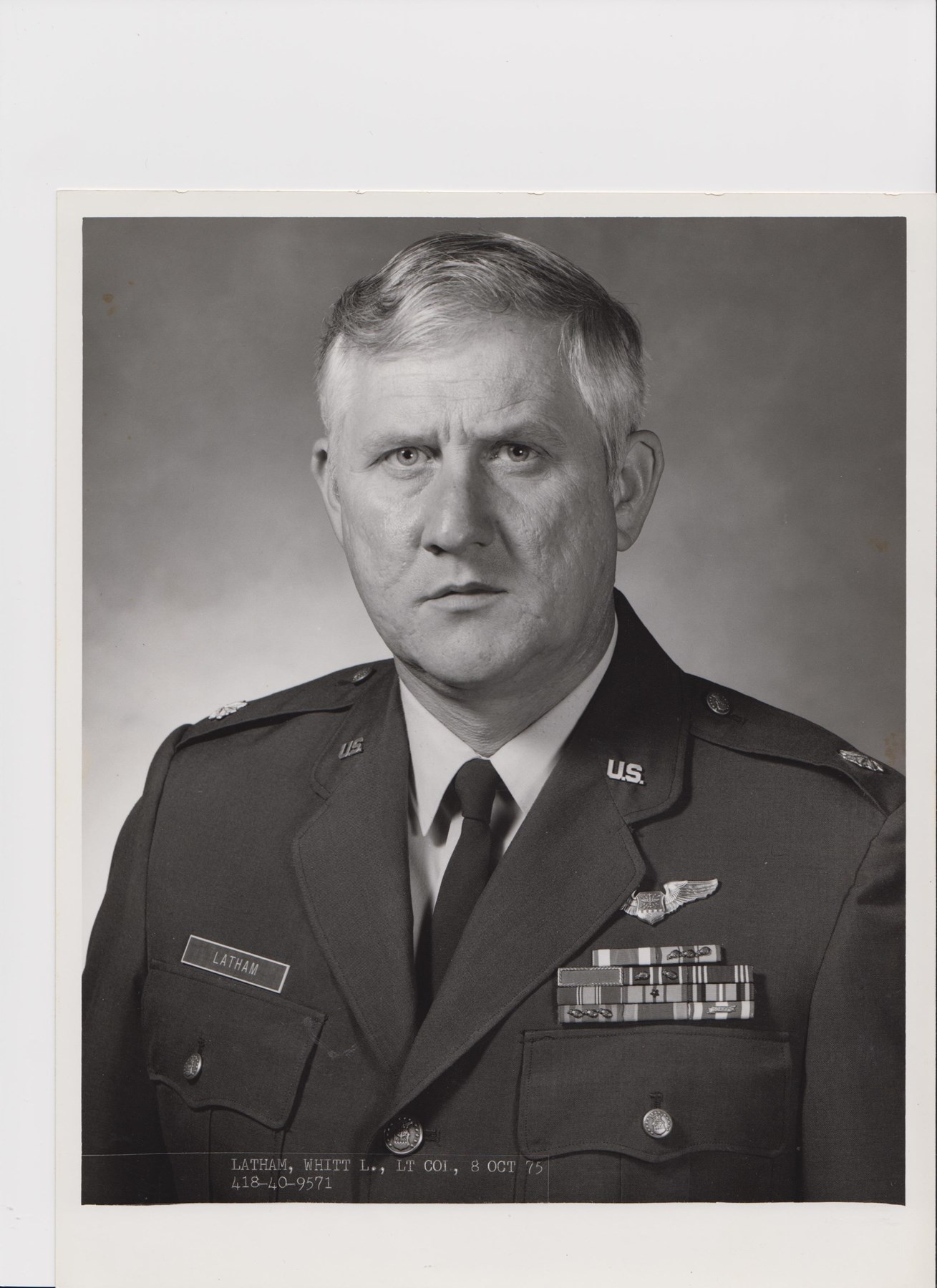 Lt. Col. Whitt L. Latham Obituary - Gadsden, AL