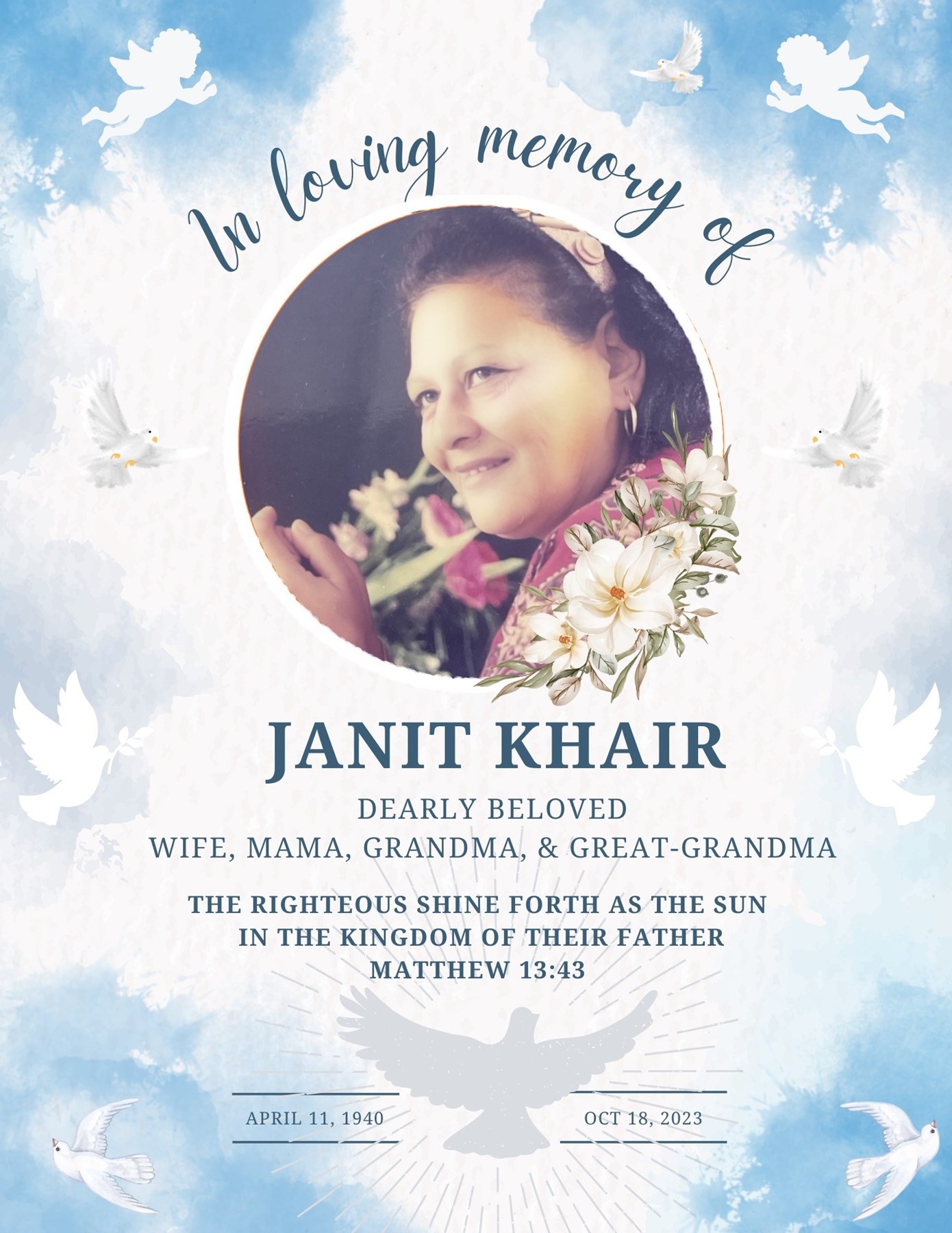 Janit Khair Obituary - West Palm Beach, FL