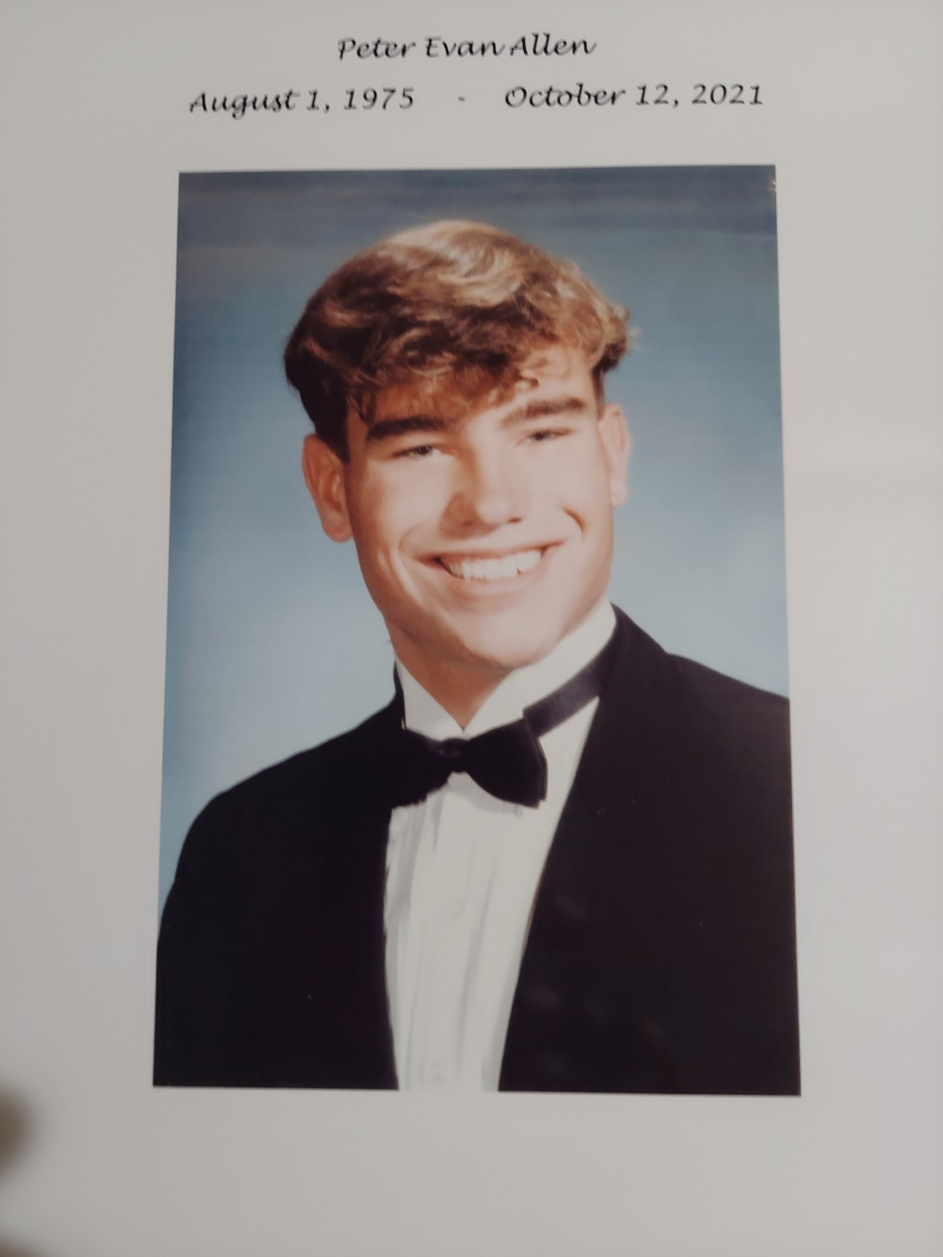 Peter Allen Obituary - Linden, NJ